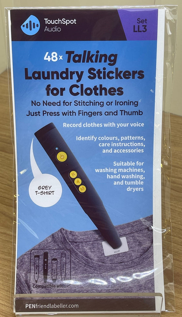 Penfriend 2 & 3 WASHABLE / Laundry Labels - SET 3 – VisAbility Ltd ...