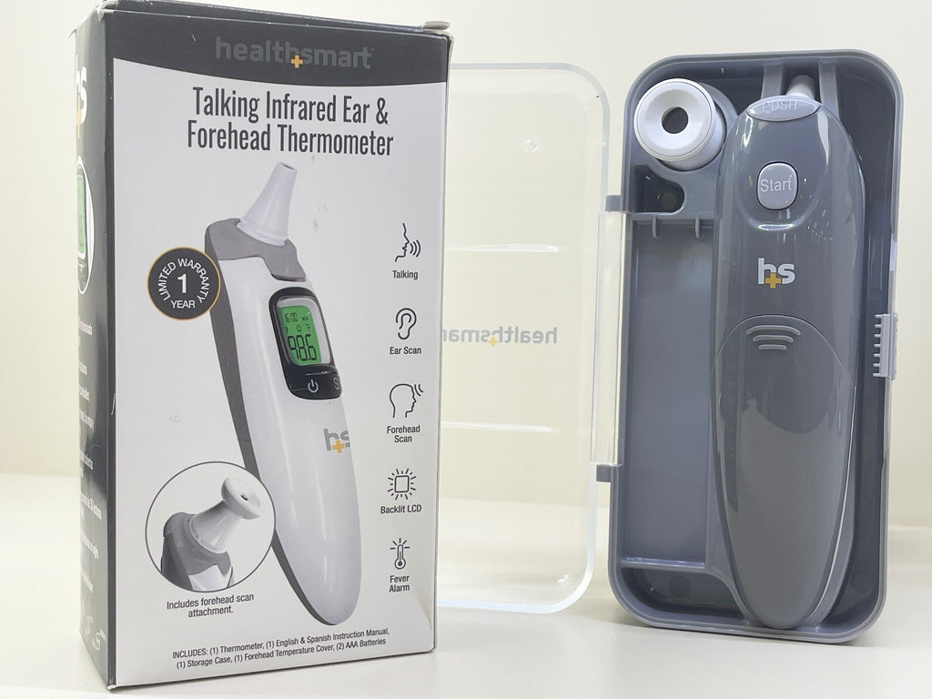 Talking ear and forehead thermometer – VisAbility Ltd - Living Aids