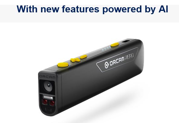 OrCam Read 3 with Stand – VisAbility Ltd - Living Aids