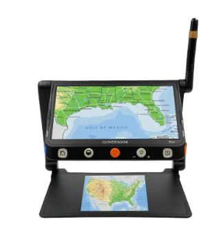 Clover Book PRO 12.3" magnifier with OCR/TTS – VisAbility Ltd - Living Aids