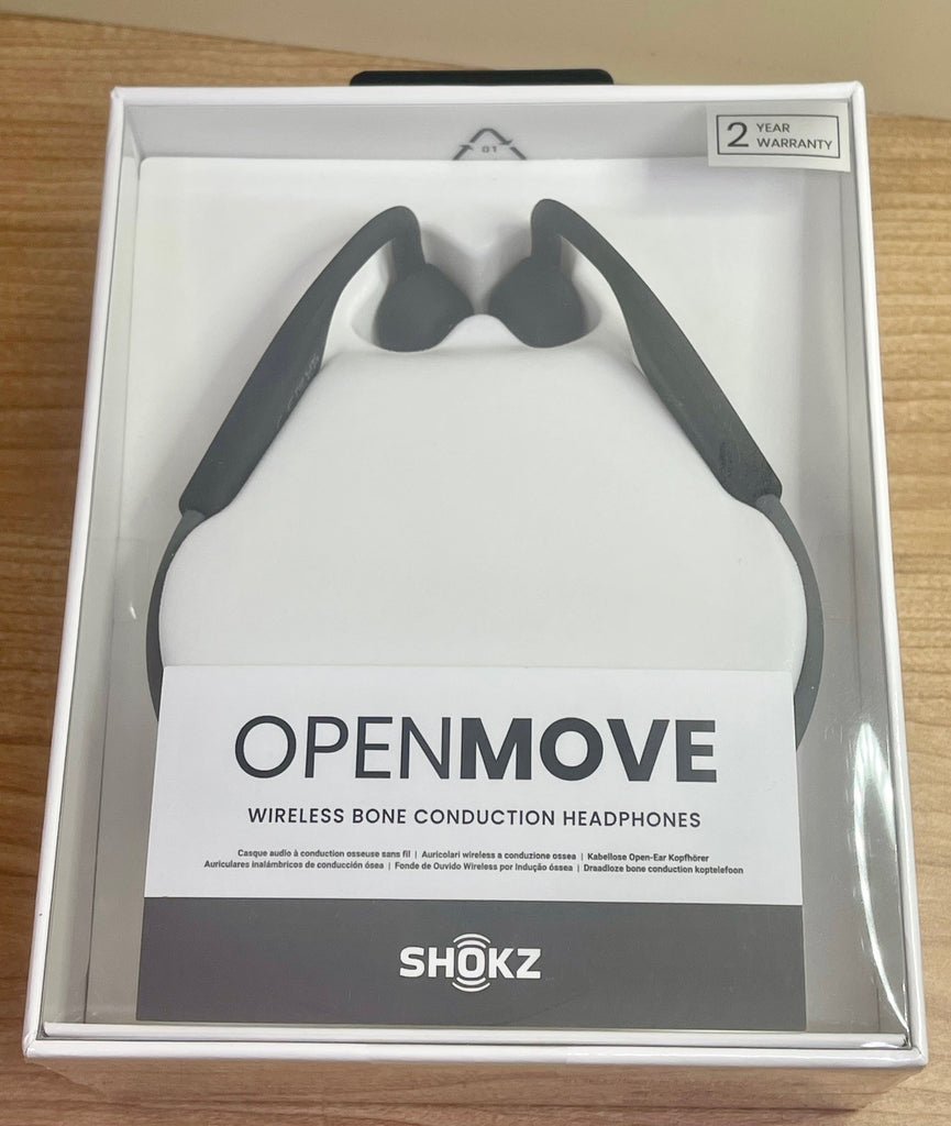Shokz OpenMove Wireless Bluetooth Headphones Grey – VisAbility Ltd ...